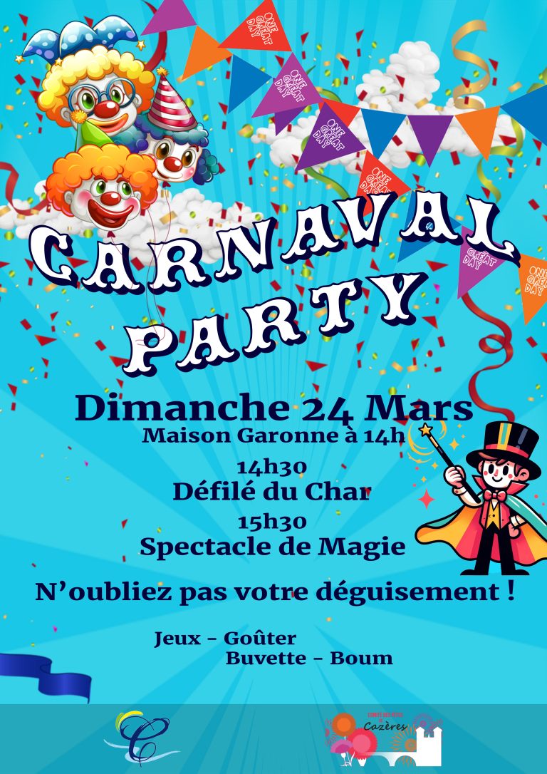 Carnaval Party - Mairie de Cazères